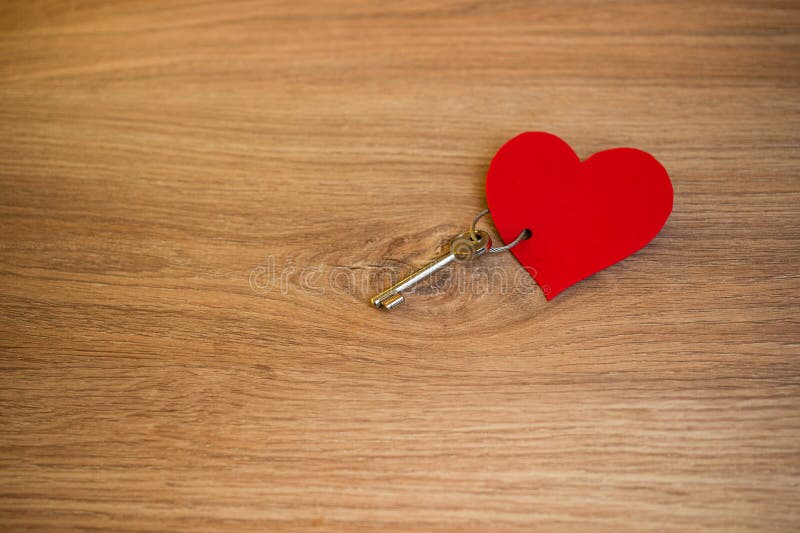 Heart Attached To a Key, Key To Your Heart Stock Photo - Image of keys ...