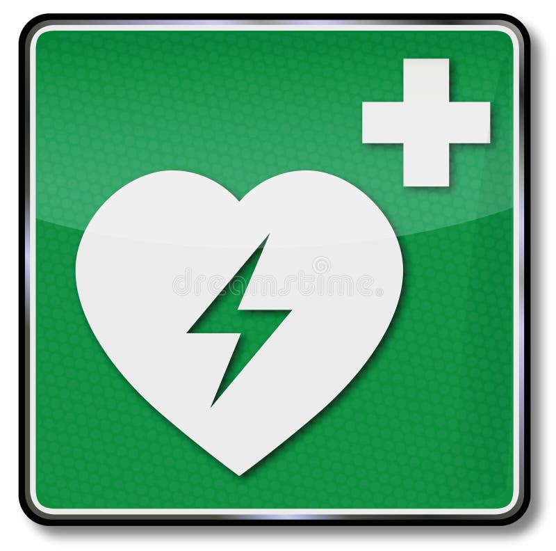 Danger Heart Attack Alert Symbol. Heartbeat or Beat Pulse Icon. Heart ...