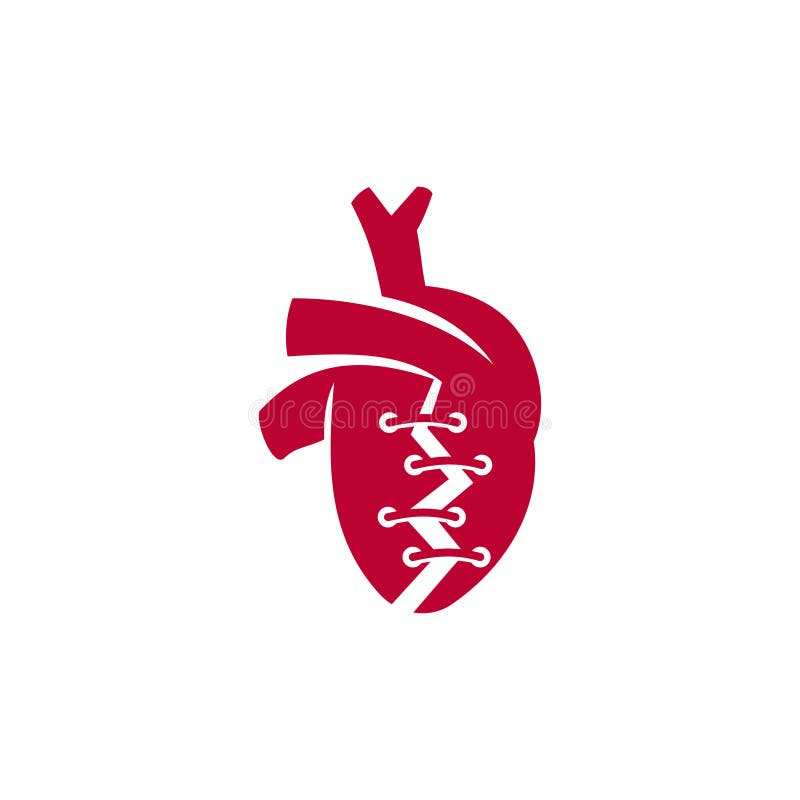 Heart Attack Risk Vector Logo Icon Design Illustration Stock Vector ...