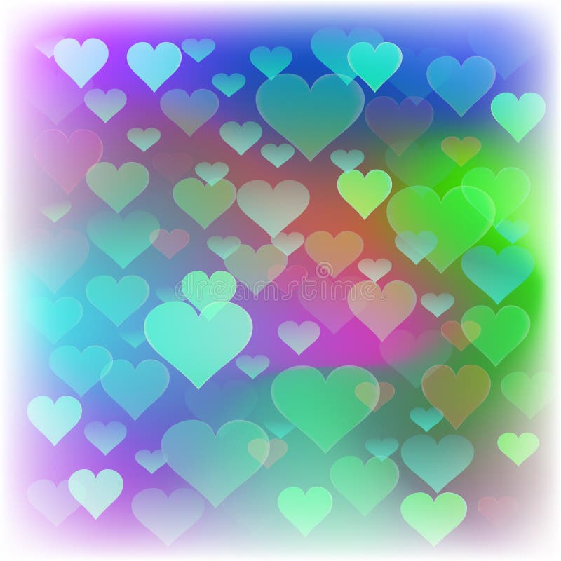 Heart Background stock illustration. Illustration of glow - 57707582
