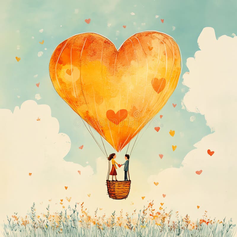 Heart Balloon Love Flight stock photo. Image of relationship - 356157184