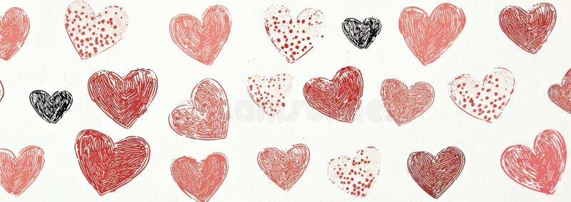 Heart Band Banner Ribbon Background Red Label Tag Stock Photos - Free ...