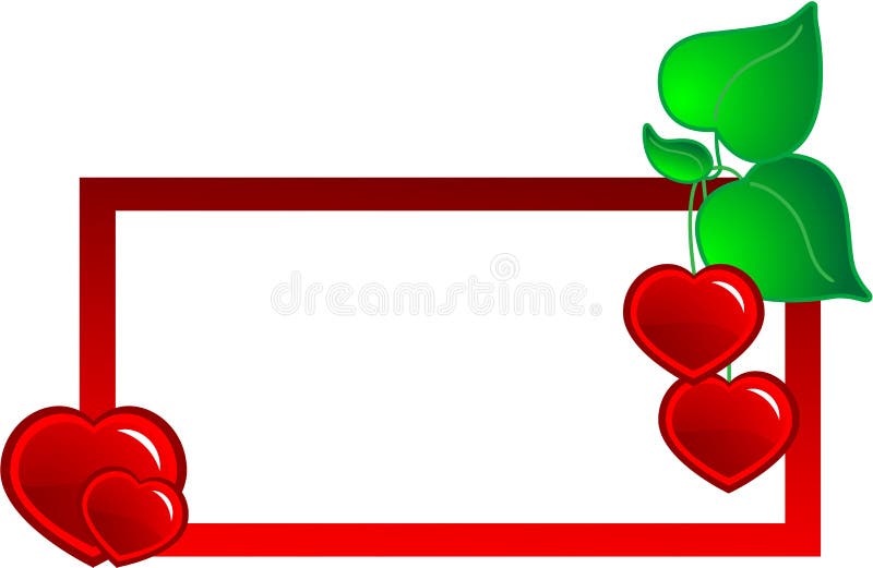 Heart banner stock vector. Illustration of heart, logo - 20411737