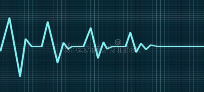 Heart Beat Line End Life Stock Illustrations – 198 Heart Beat Line End ...