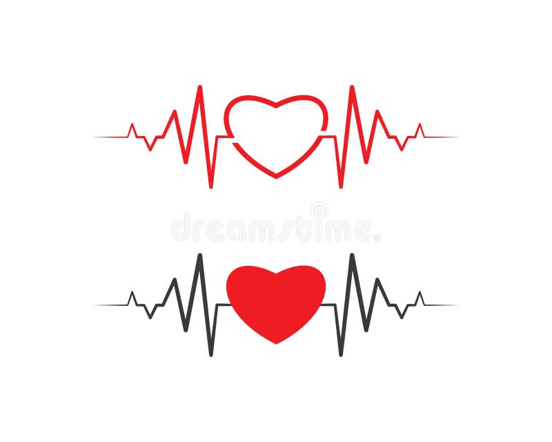 Heart Wave Vector Line Stock Illustrations – 15,251 Heart Wave Vector ...