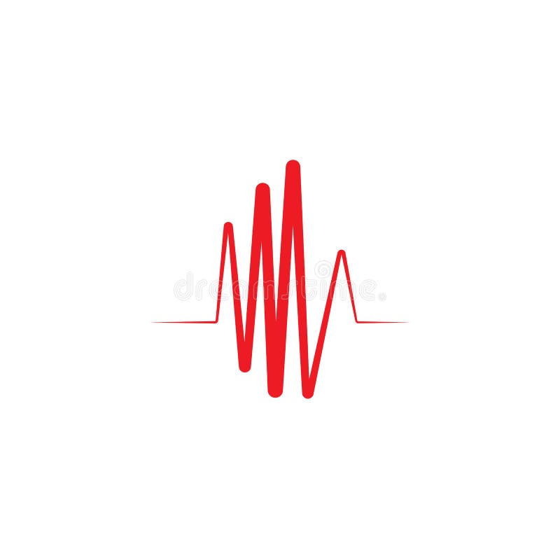 Heart Beat Line Logo Vector Stock Vector - Illustration of care ...