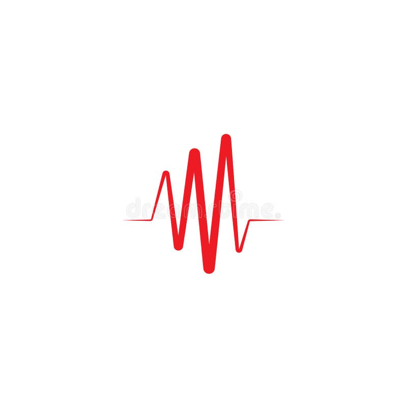 Heart beat logo vector stock vector. Illustration of heart - 174767931