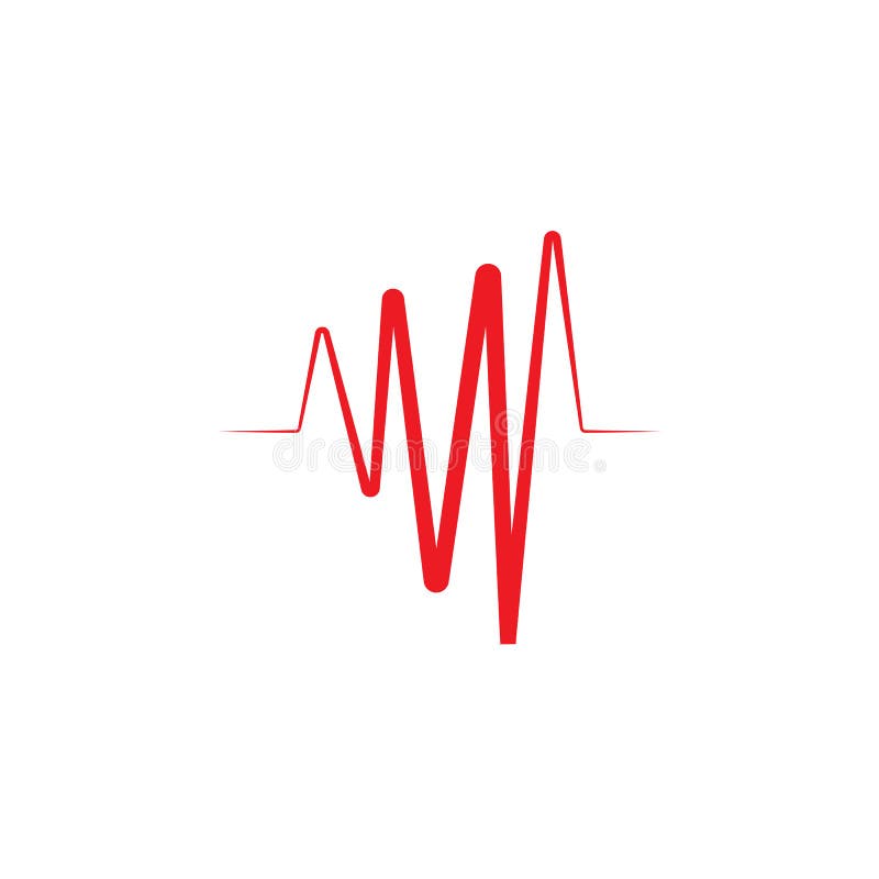 Heart beat logo vector stock vector. Illustration of health - 174767936