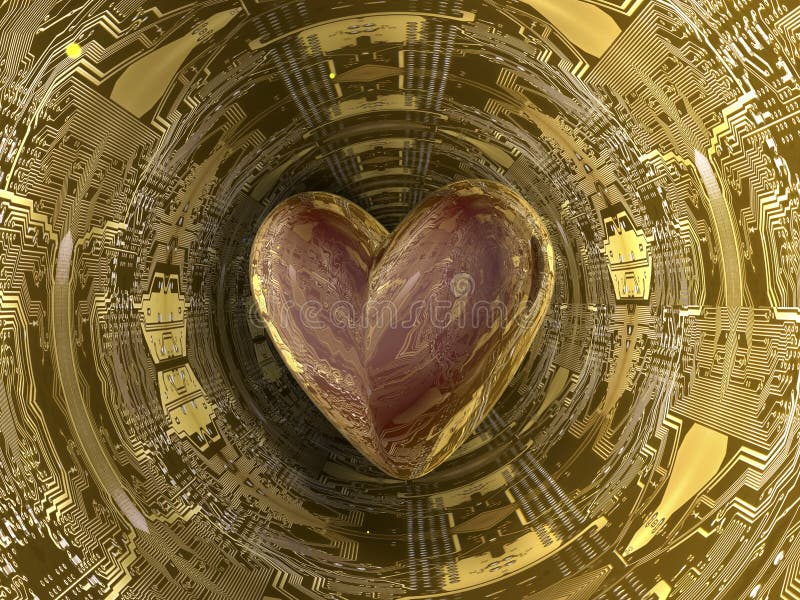 3-D love and heart words stock illustration. Illustration of word - 8038903