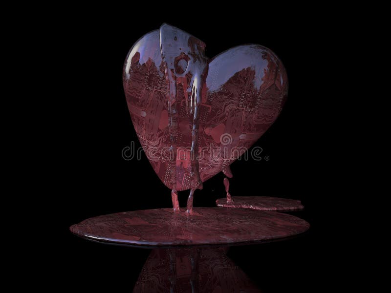 3-D love and heart words stock illustration. Illustration of word - 8038903