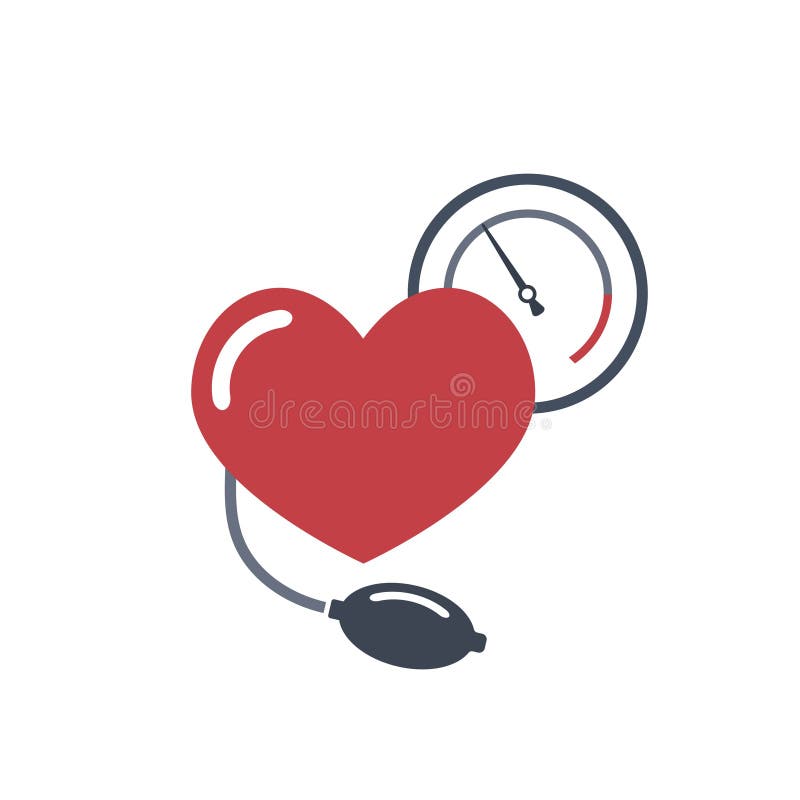 Heart Blood Flow Vector Illustration. Labeled Cardiology System ...
