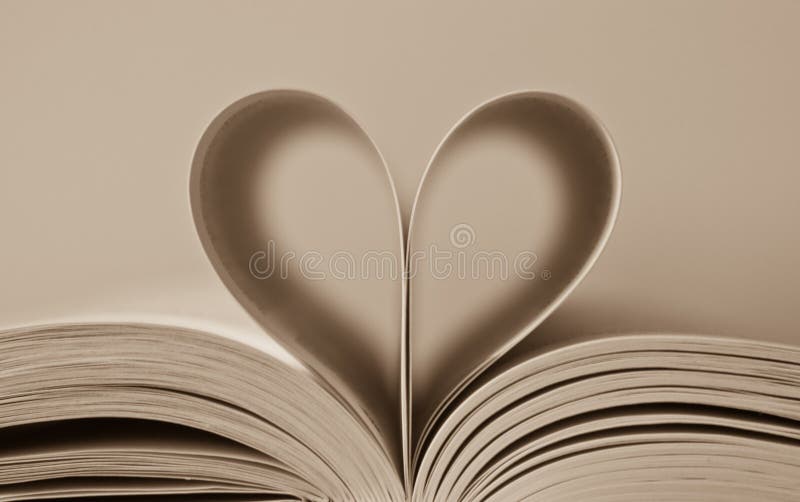 Heart from book pages stock image. Image of pages, care - 16792099