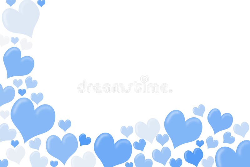 110+ Blue heart border Free Stock Photos - StockFreeImages