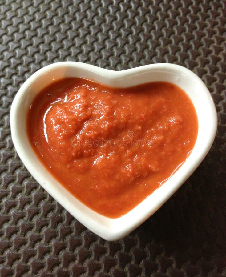 Heart bowl with spicy stock photo. Image of spice, flavour - 40278778