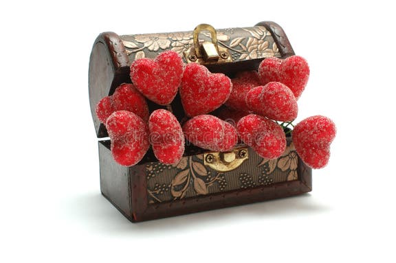 Heart in the box stock photo. Image of affection, heart - 1641196