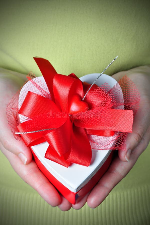 Heart in a Box stock photo. Image of wedding, couple - 24162422