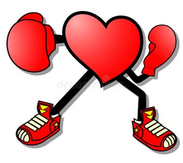Heart boxing stock vector. Illustration of graphics, coaching - 23678180