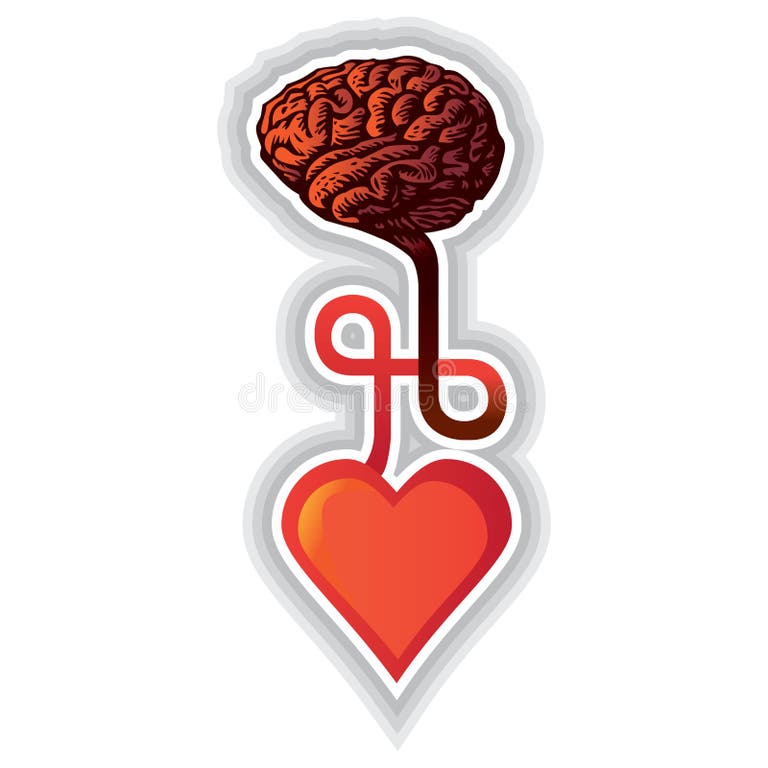 Heart Brain Connection Stock Illustrations – 2,001 Heart Brain ...
