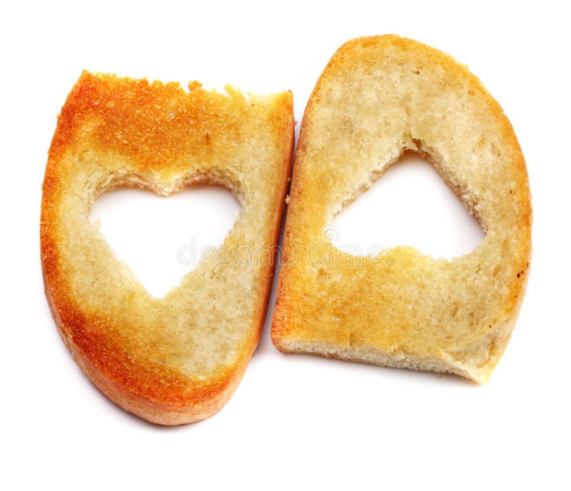 Heart bread toast stock photo. Image of toast, heart - 23578972