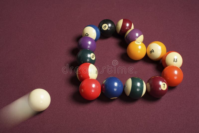 Ball Broken Pool Billiard Ball Stock Photos - Free & Royalty-Free Stock ...