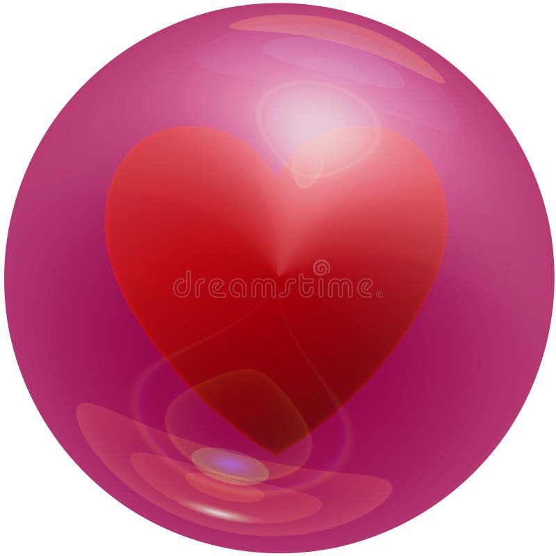 Heart Bubble stock illustration. Illustration of wedding - 29538522