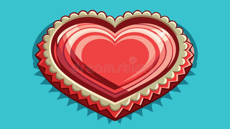 Heart Burn Edge stock vector. Illustration of paper - 343593997