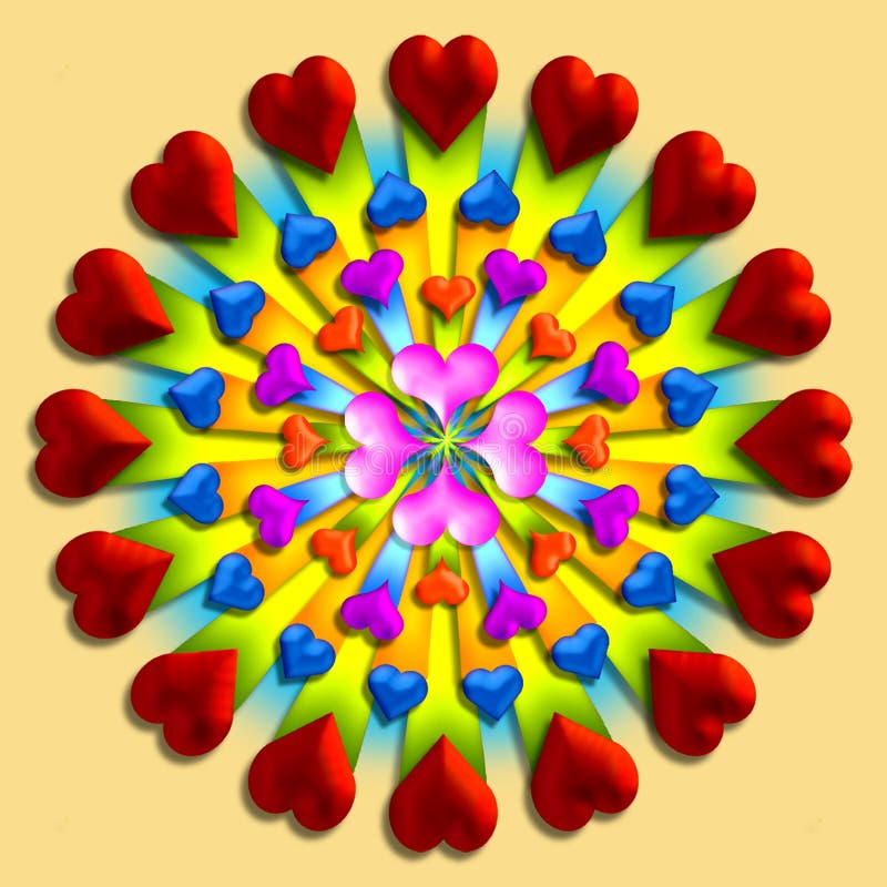 Heart burst 1 stock illustration. Illustration of girlfriend - 480816