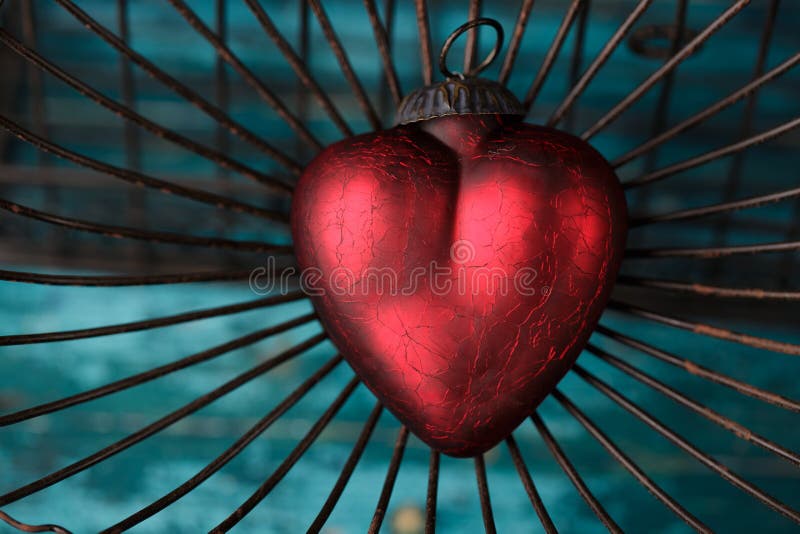 Heart in Cage stock image. Image of cage, caught, symbol - 44905503