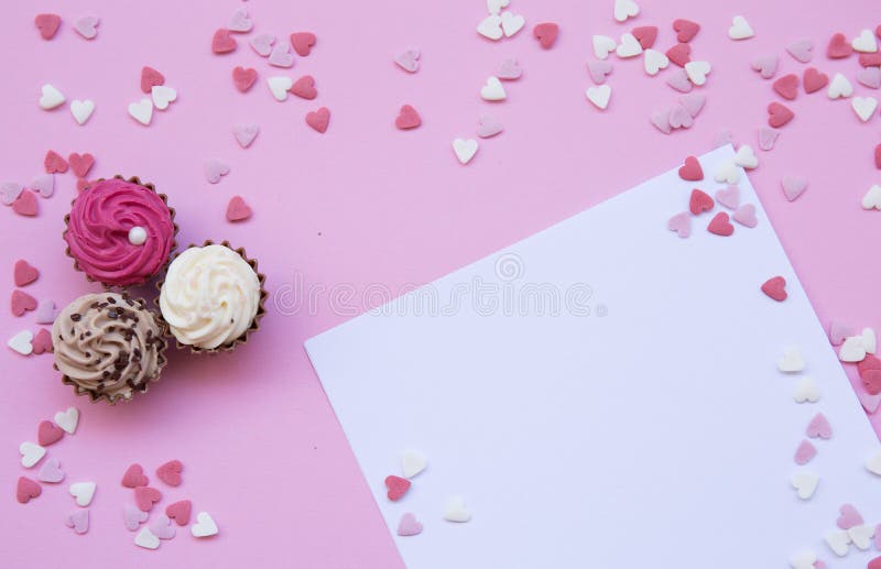 Heart, Card, Background, Sweets Stock Image - Image of sweets, love ...