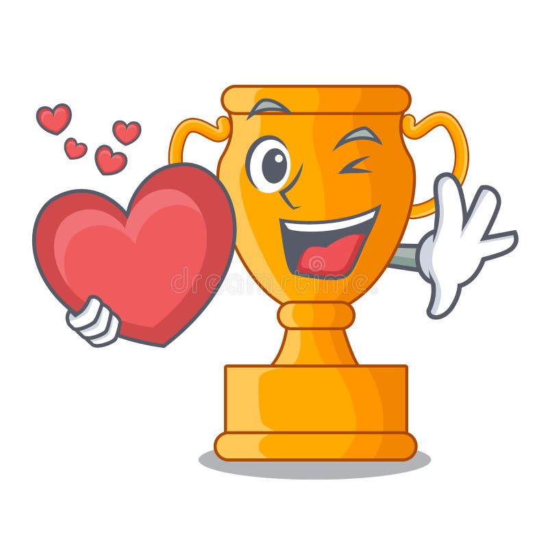Heart Trophy Stock Illustrations – 2,826 Heart Trophy Stock ...