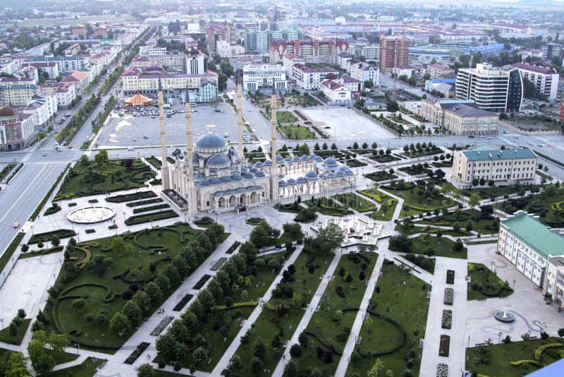 The Heart of Chechnya stock photo. Image of central, religion - 51207304