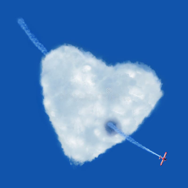 An heart cloud stock illustration. Illustration of heart - 33376784