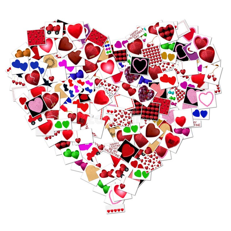130+ Heart collage Free Stock Photos - StockFreeImages
