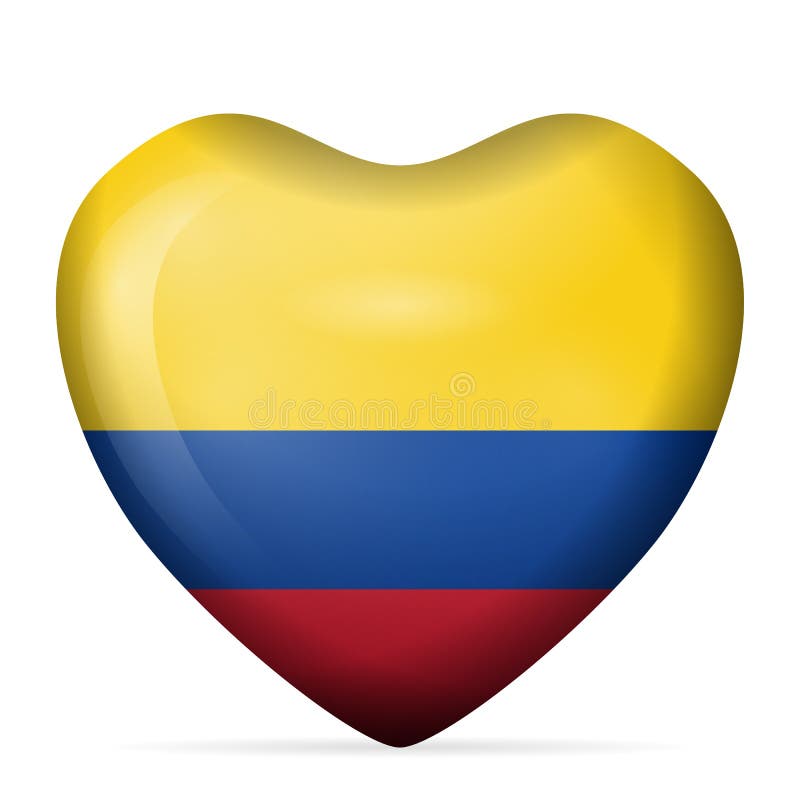 Colombia Flag Heart Stock Illustrations – 1,025 Colombia Flag Heart ...