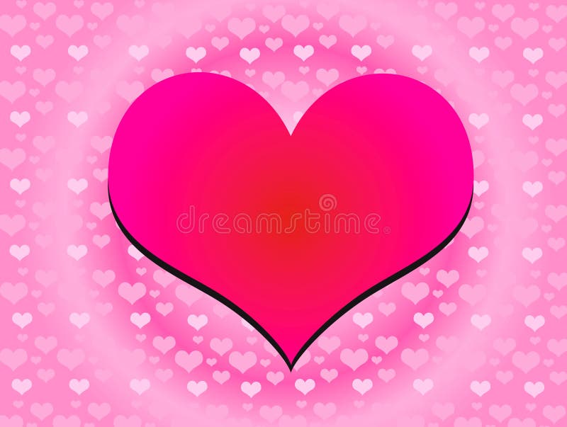 Heart color 01 stock illustration. Illustration of heart - 470205