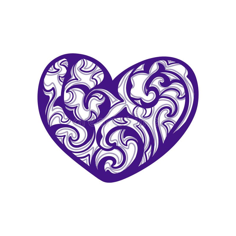 Heart Color Icons Vector Illustrations Stock Vector - Illustration of ...