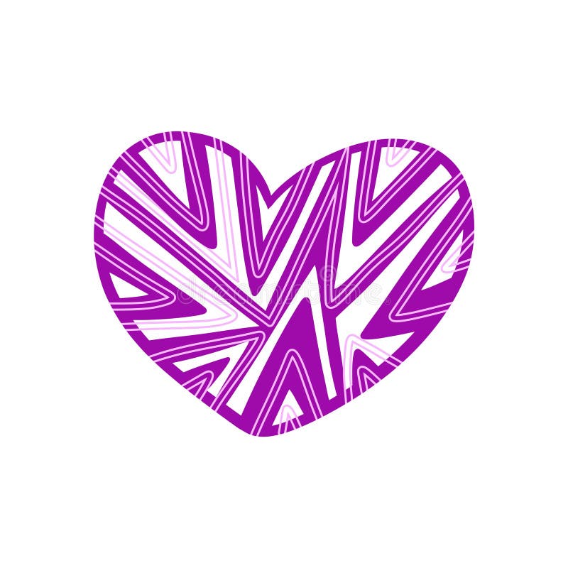 Heart Color Icons Vector Illustrations Stock Vector - Illustration of ...