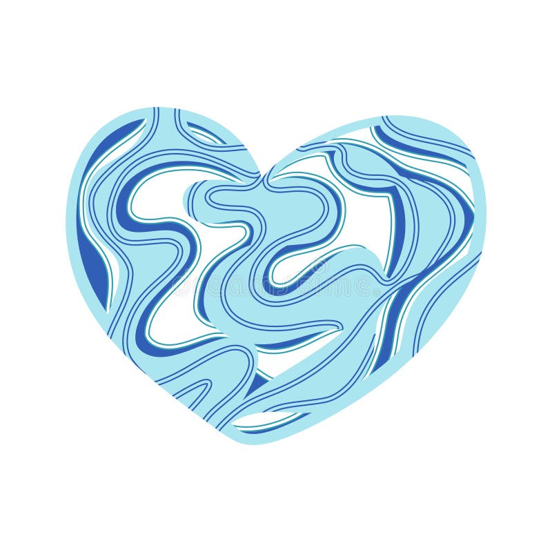 Heart Color Icons Vector Illustrations Stock Vector - Illustration of ...