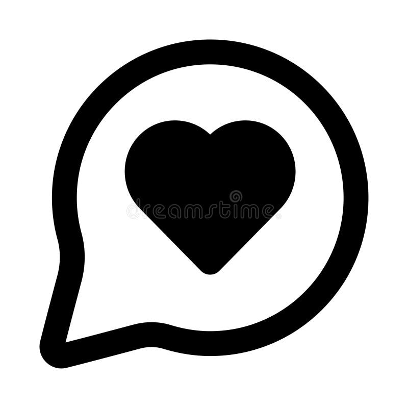 Heart and Comment Notification Follower Notification Symbol Instagram ...