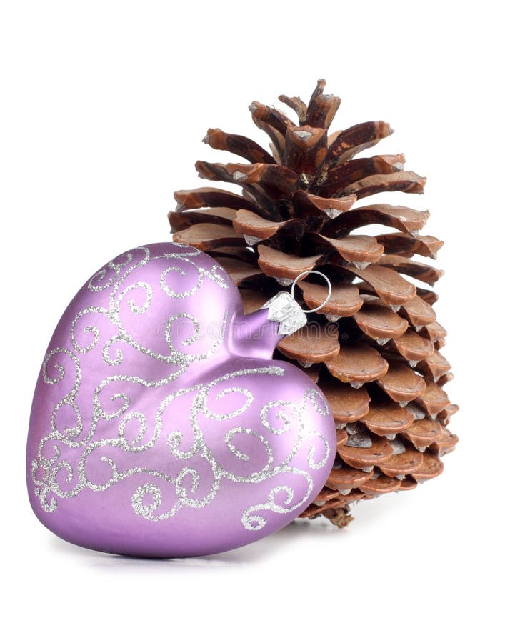 Heart and cone stock photo. Image of merry, seed, celebration - 22234016