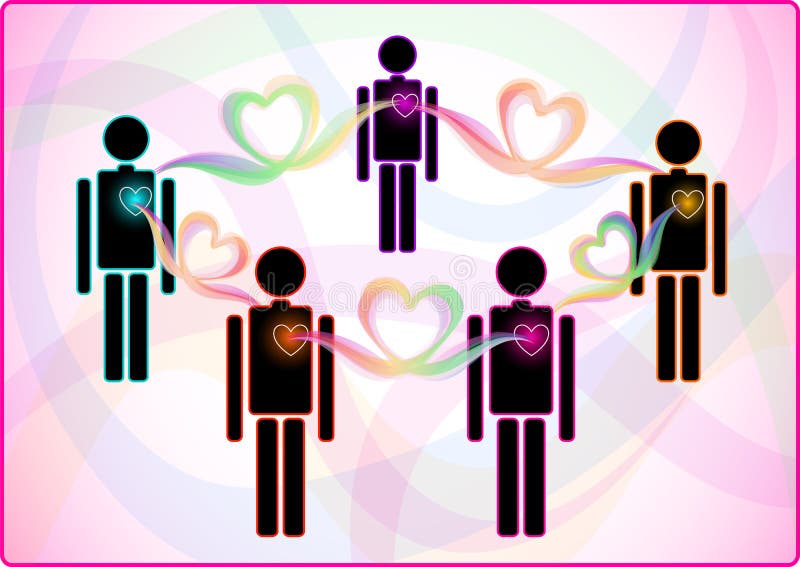 Strong Connection Between Two People