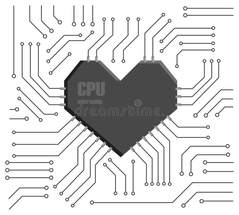 Heart Cpu Stock Illustrations – 1,578 Heart Cpu Stock Illustrations ...
