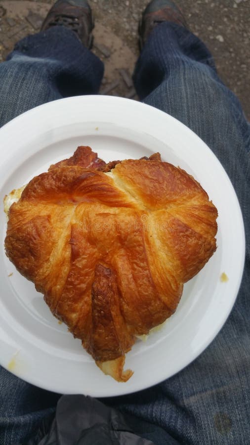 Heart Croissant stock image. Image of shoes, love, blue - 130624327