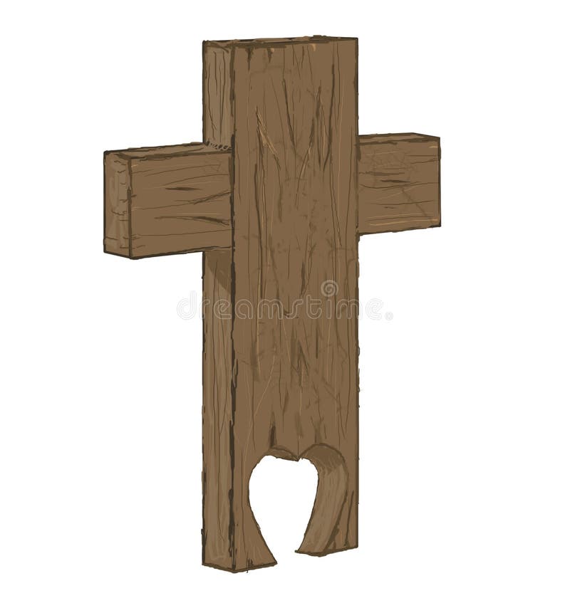Heart Cross stock illustration. Illustration of religious - 8343665