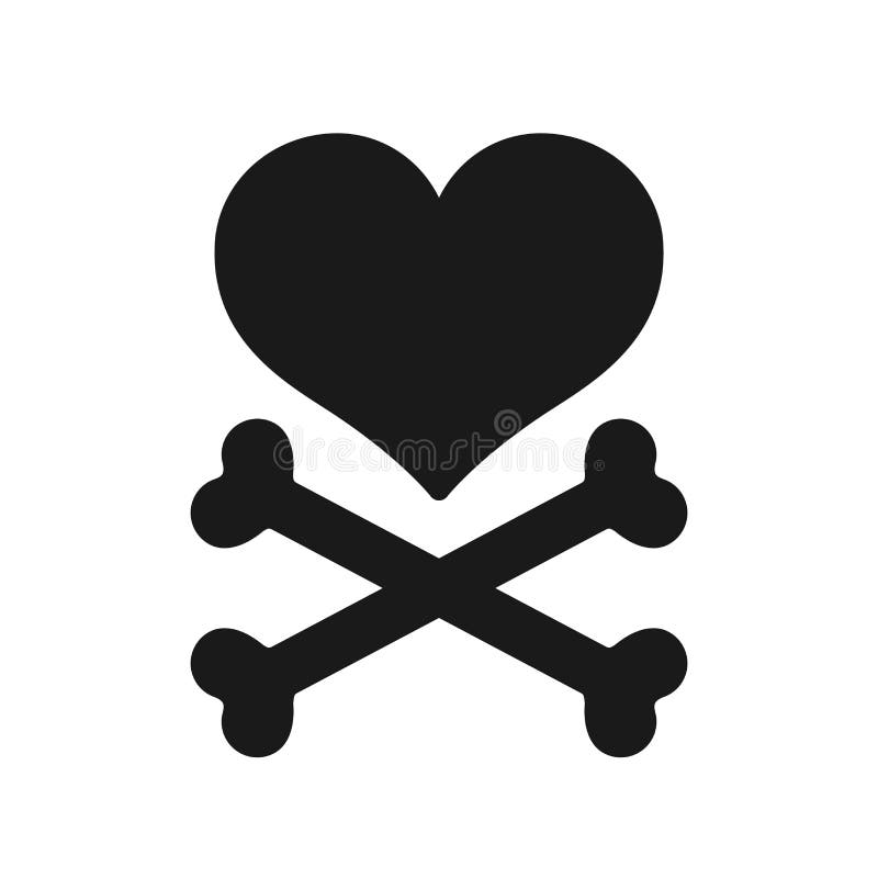 Pirate Heart stock vector. Illustration of costume, clip - 25471459