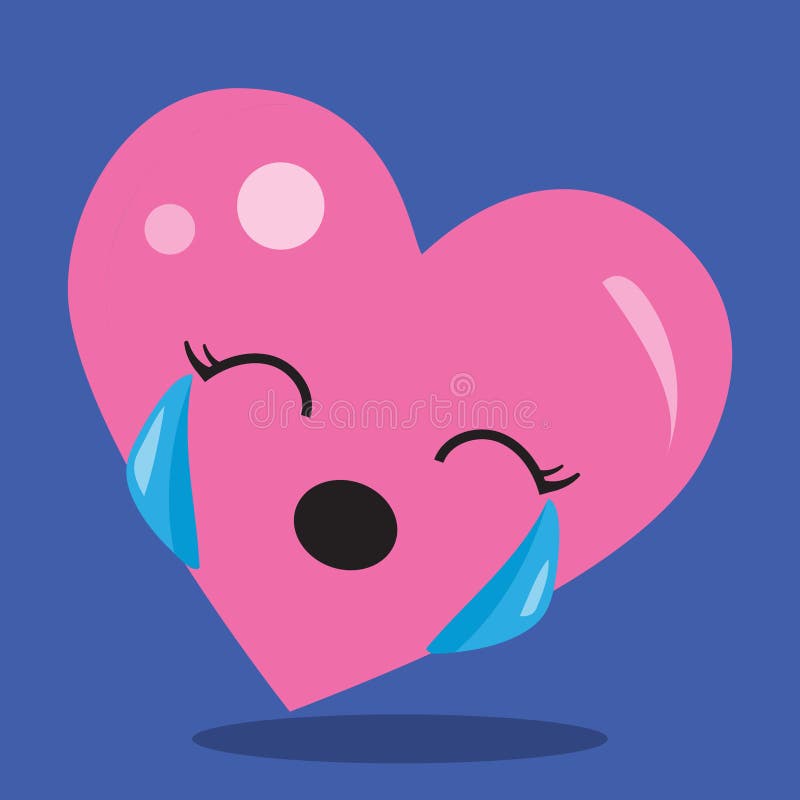 HEART HEART CRY 13 stock vector. Illustration of vector - 197985126