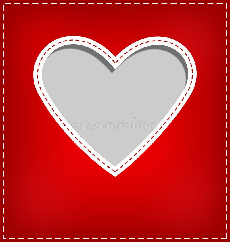 Heart Cutout Stock Illustrations – 5,899 Heart Cutout Stock ...