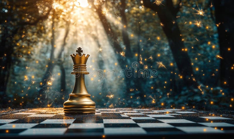 In the Heart of the Dark Forest, a Chess Piece Imbued with Magic ...