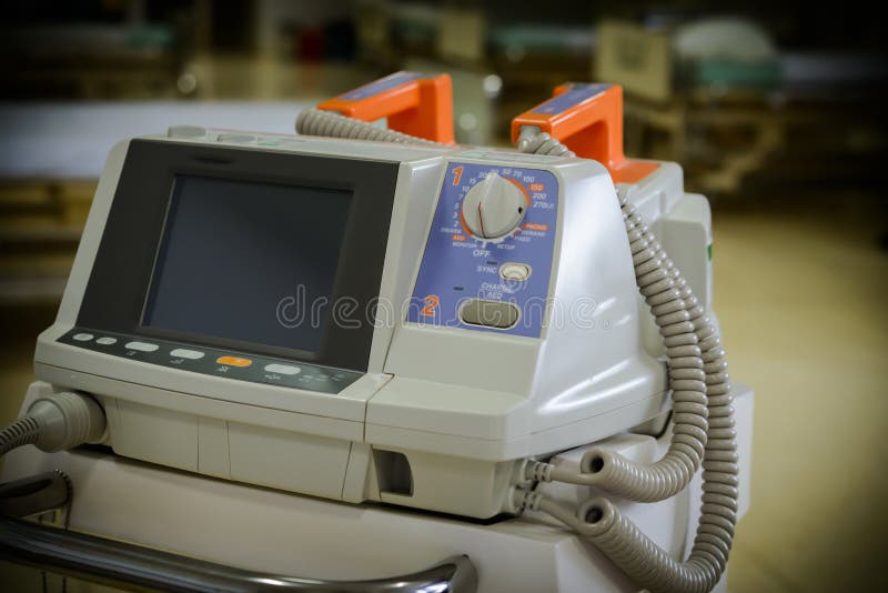Heart Defibrillator stock image. Image of cardiac, artificial - 54682025