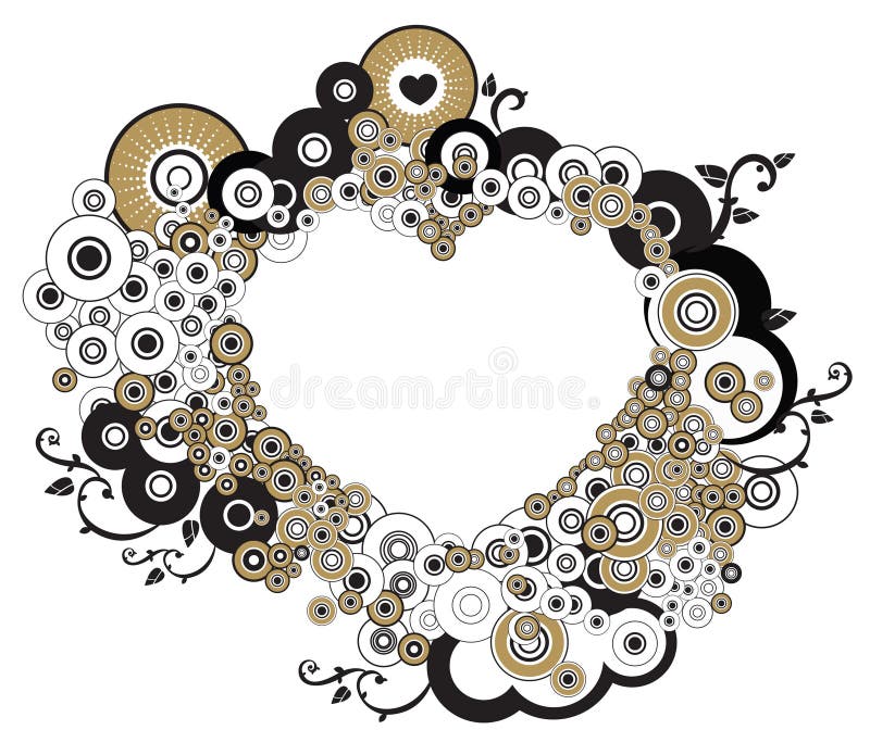 Heart design stock vector. Illustration of heart, hearts - 10828282